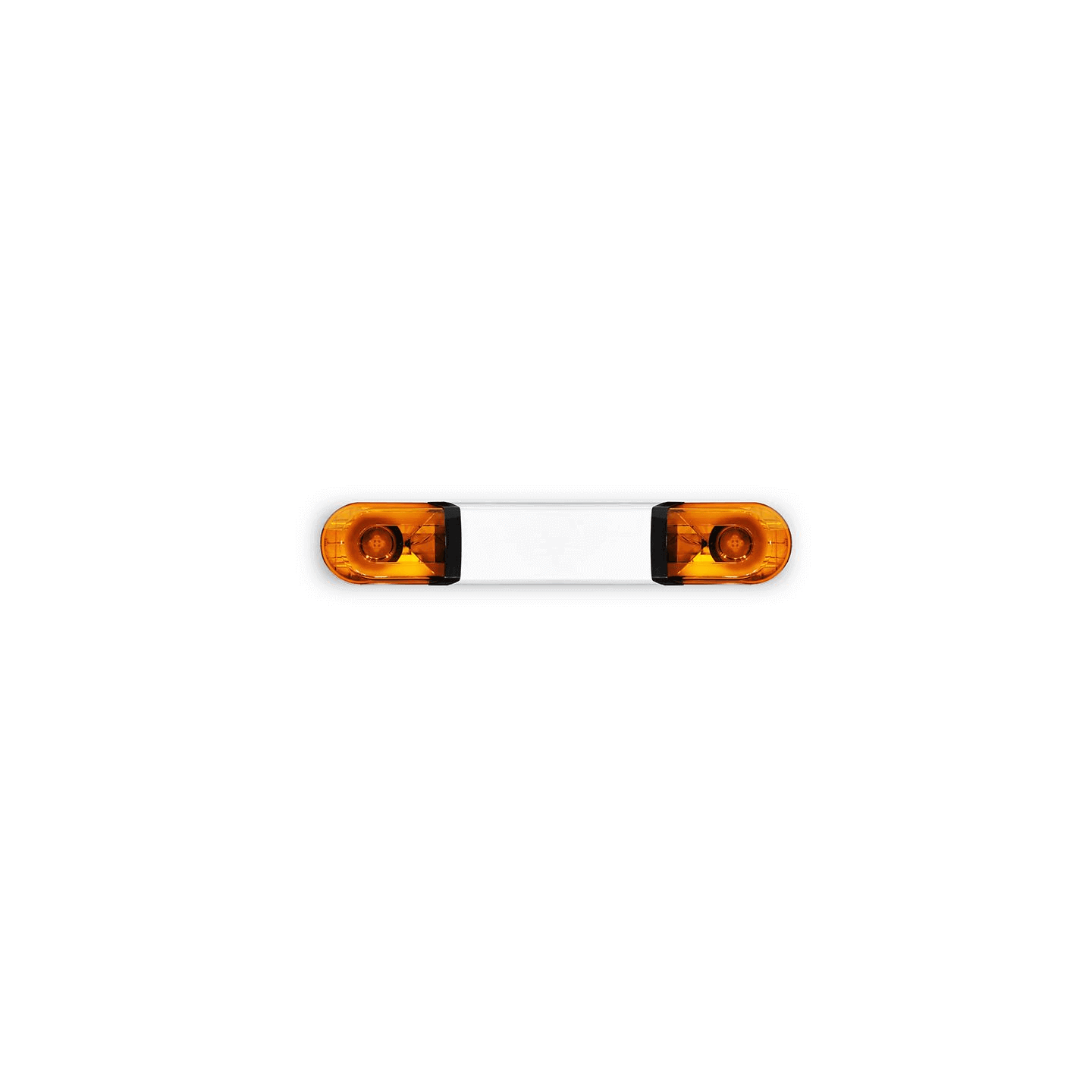 Rampe lumineuse LED orange personnalisable